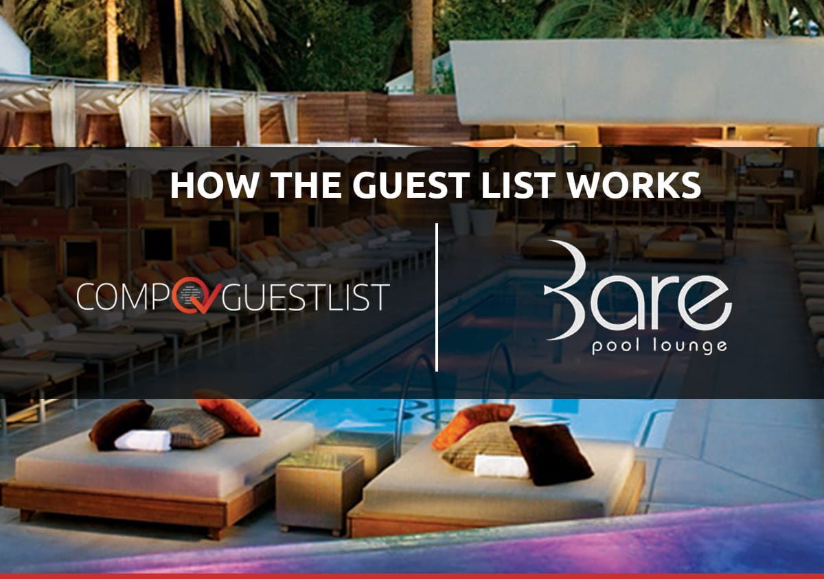 How The Bare Pool Guest List Works - LasVegasNightclubs.com