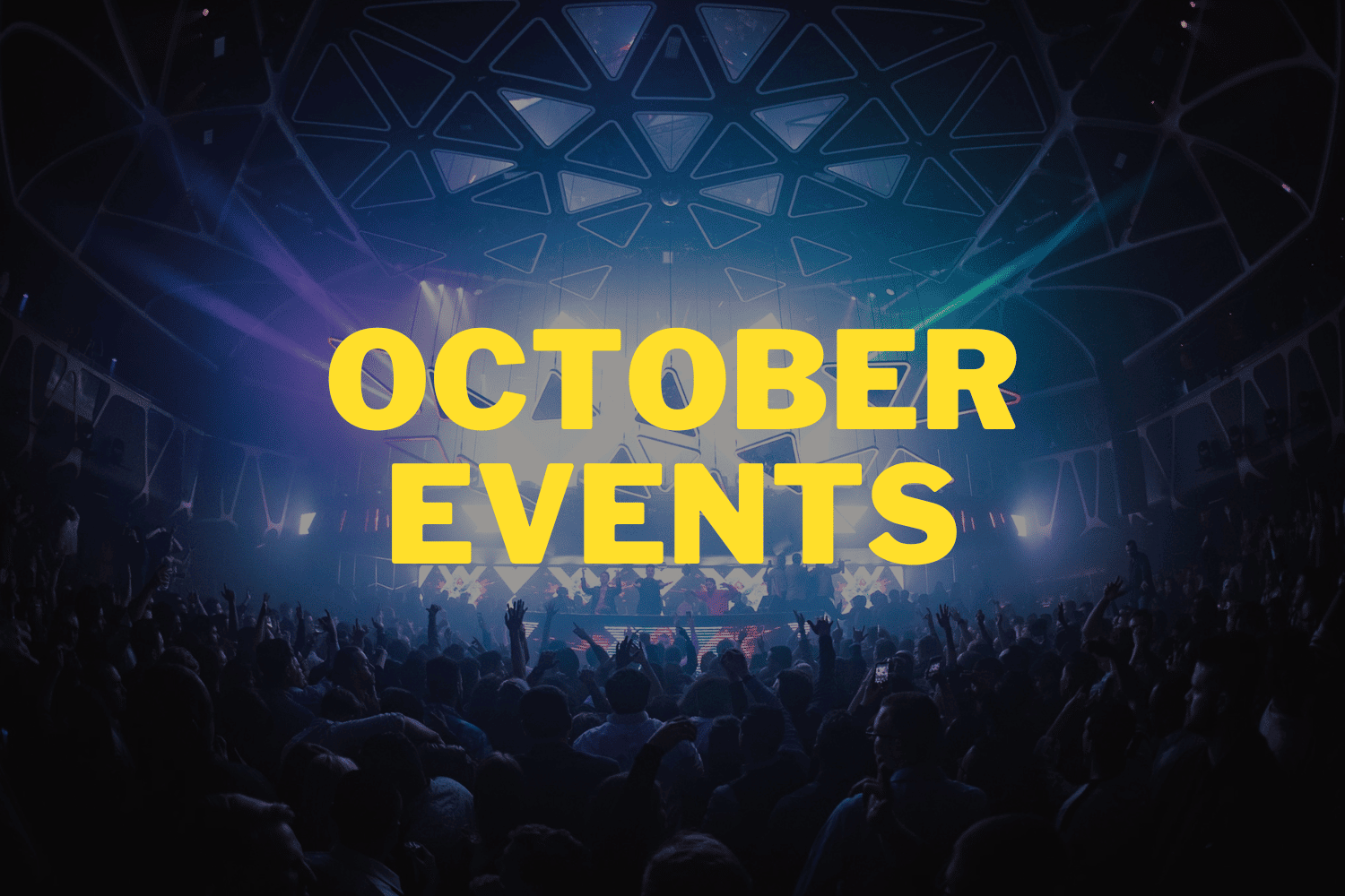 October Las Vegas Club Events DJ Calendar 2023 
