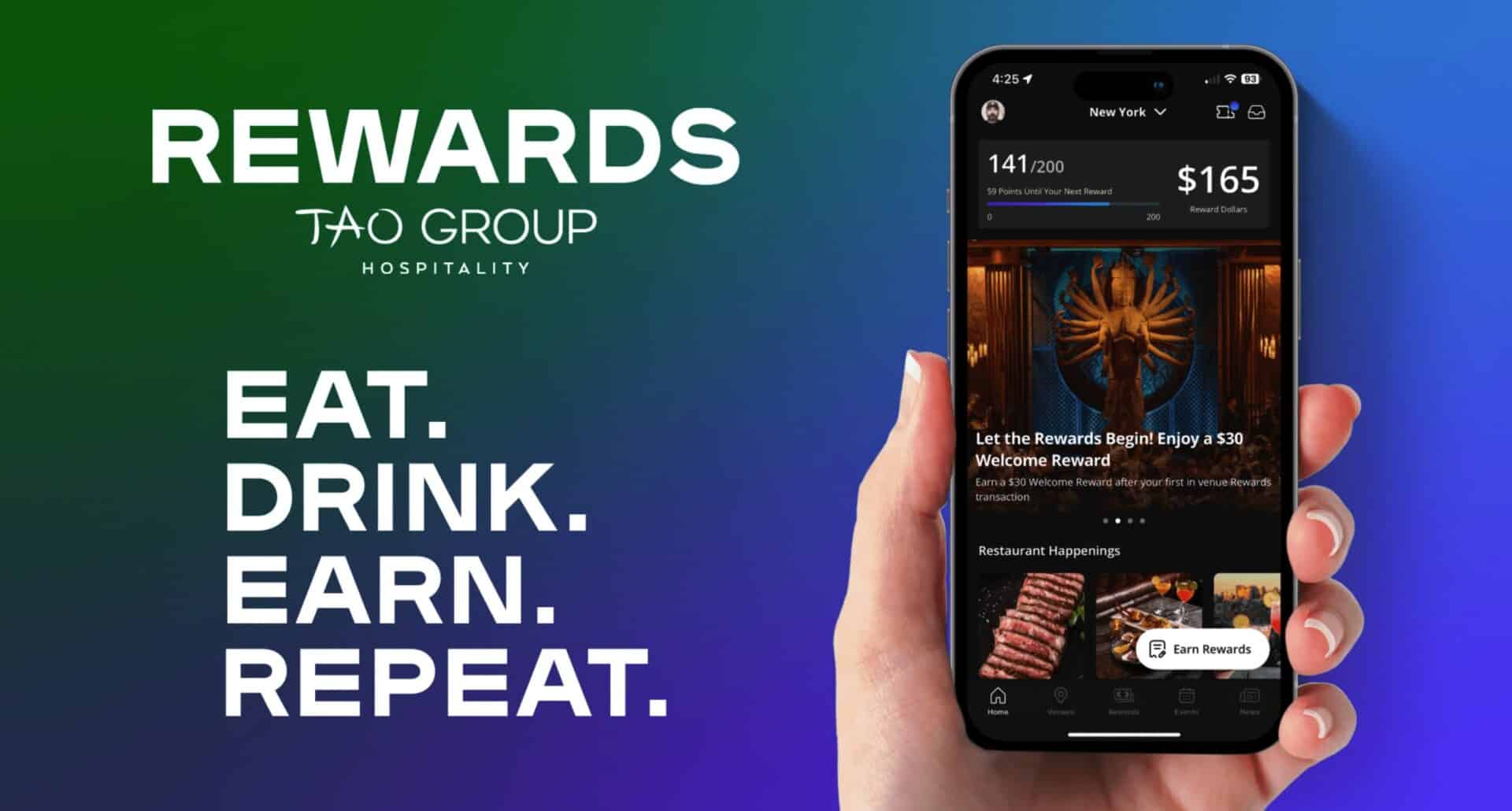 Tao Group Hospitality Rewards App - Your Las Vegas VIP Pass